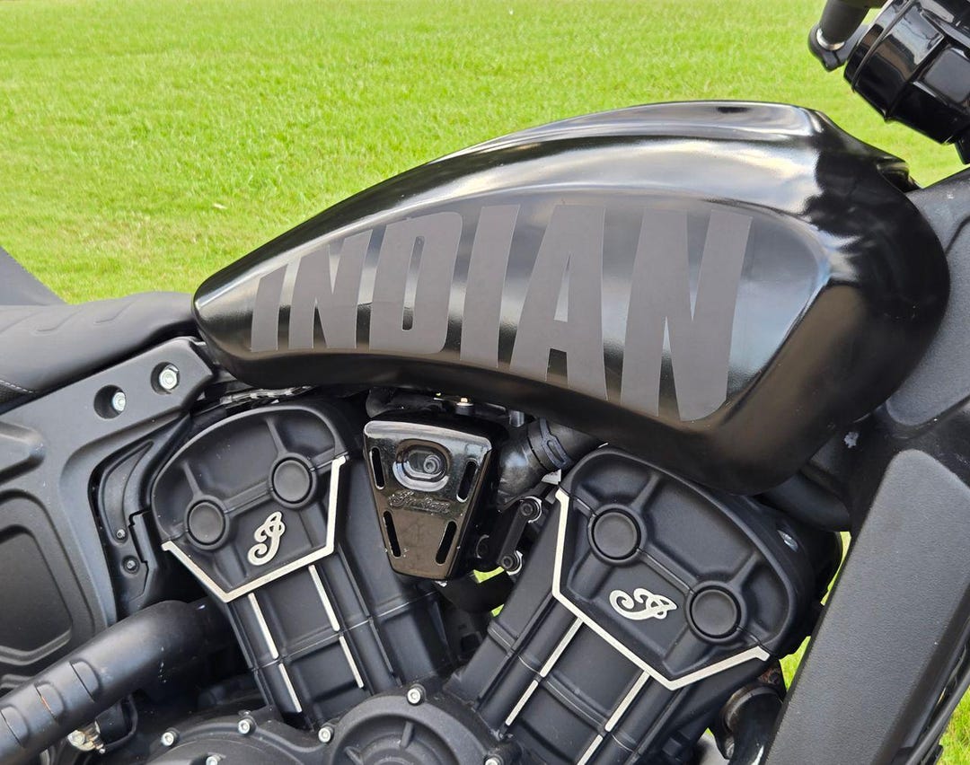 Indian Stealth - 2pc Tank Lettering Decal Set - Gloss OR Matte Finish ...