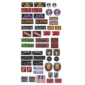 1/10 Scale RC Car / Truck - Scale Bumper Sticker / Vinyl Decal Packs ...