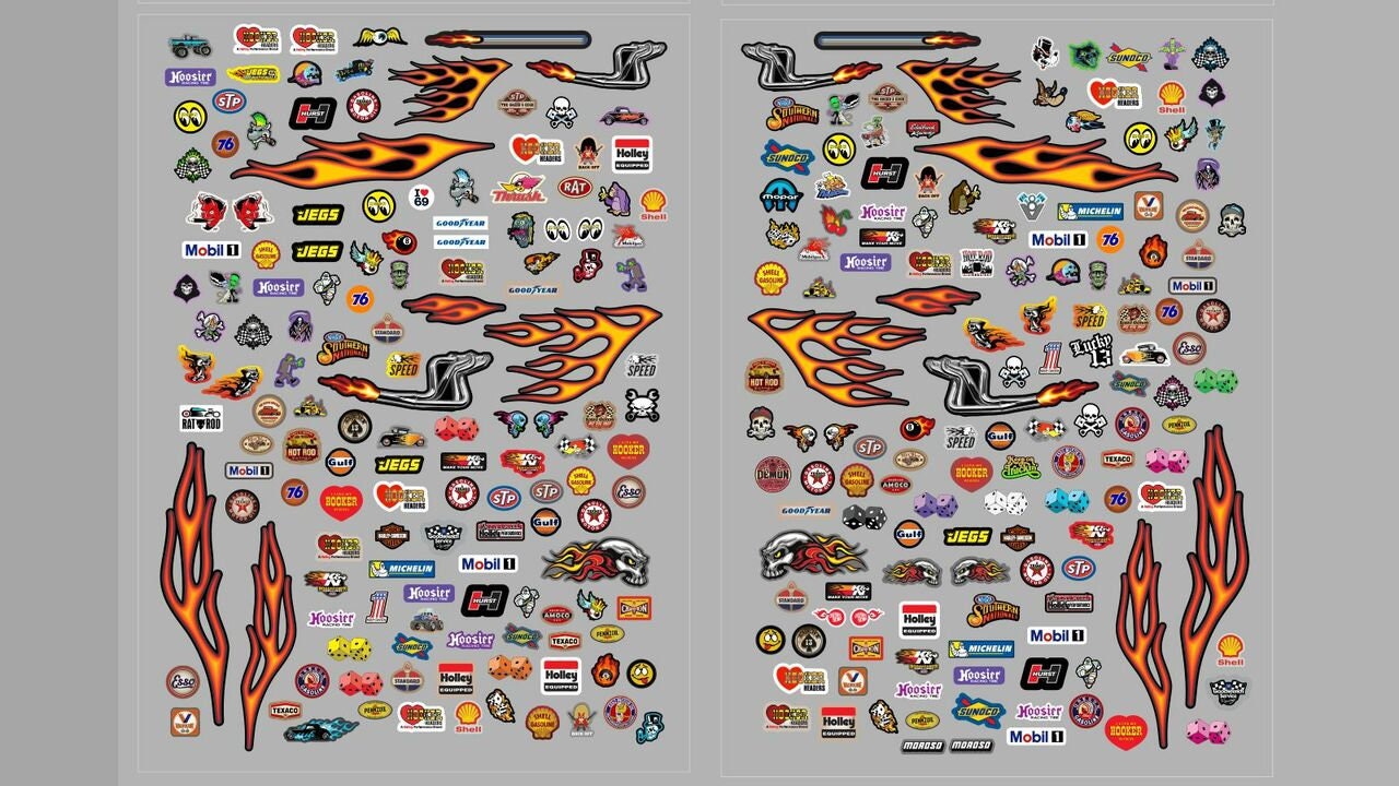1/10 Scale RC Car Truck Decals 542 Piece Set Drag Slash - Etsy