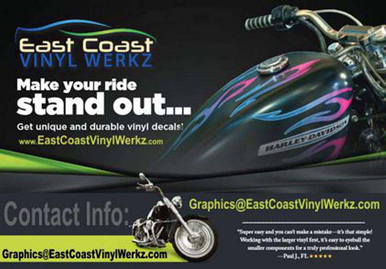 Old School - H20 - 2pc - Motorcycle Tank Side Decal Set for Harley ...