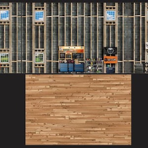 1/10 Scale RC Scale Garage Walls / Diorama / Backdrop - Decal Kit - for ...