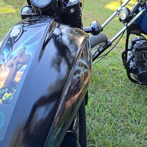 Indian Scout Motorcycle Tank Decals - Celtic Emerald Cacophony- for ...
