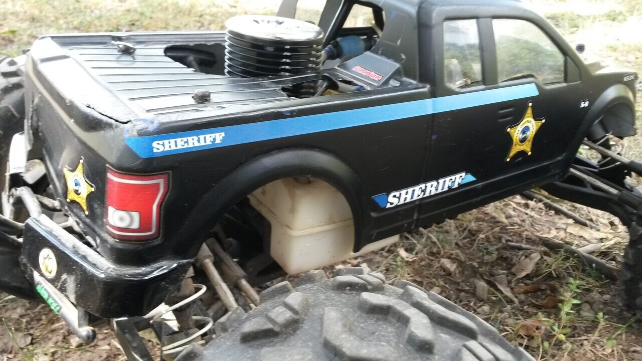 Sheriff Vinyl Decals - Universal 1/10 1/8 Scale R/C Sets - 2 Styles to ...