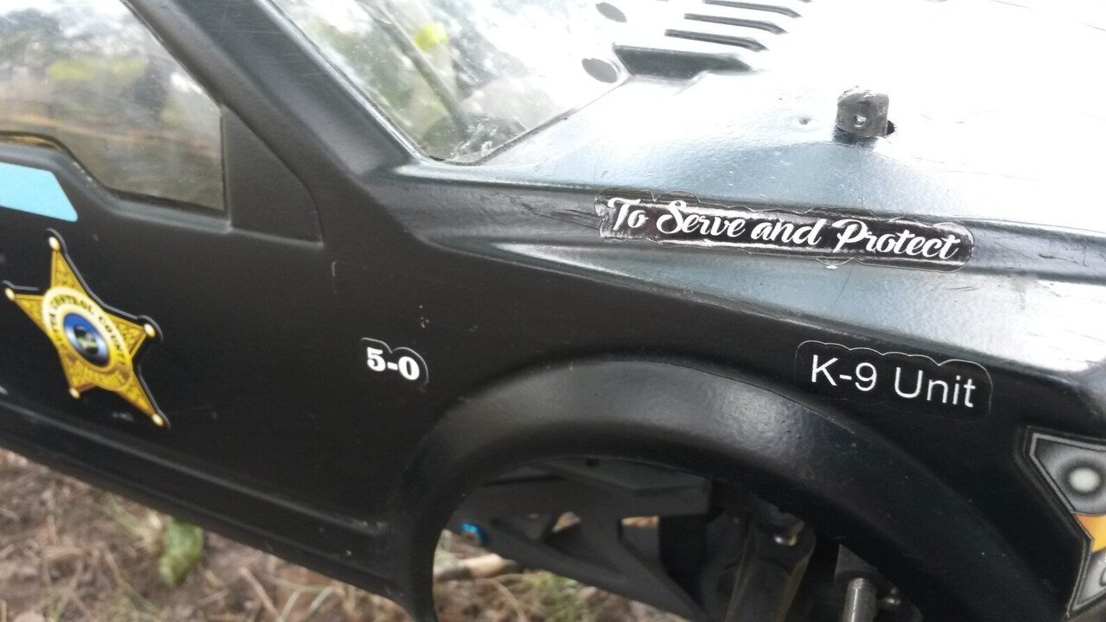 Sheriff Vinyl Decals - Universal 1/10 1/8 Scale R/C Sets - 2 Styles to ...