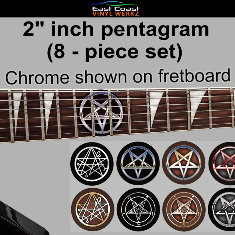 Guitar Fretboard Decals - Etsy