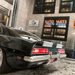 1/10 Scale RC Scale Garage Walls / Diorama / Backdrop - Decal Kit - for ...