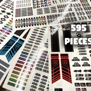 1/10 Scale RC Car Truck -- 4x4 -- Decals - 595 Piece Set - Rock Crawler ...