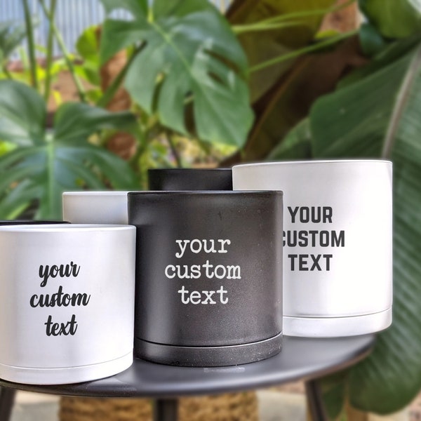 Custom Planter - Etsy