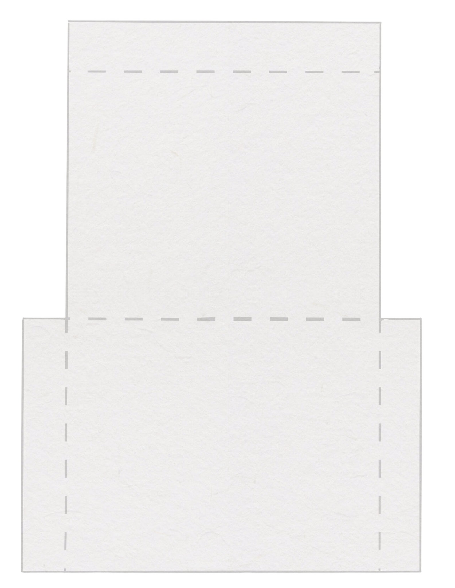 Two Envelope Patterns to Download, Print, and Assemble Yourself, Sized ...