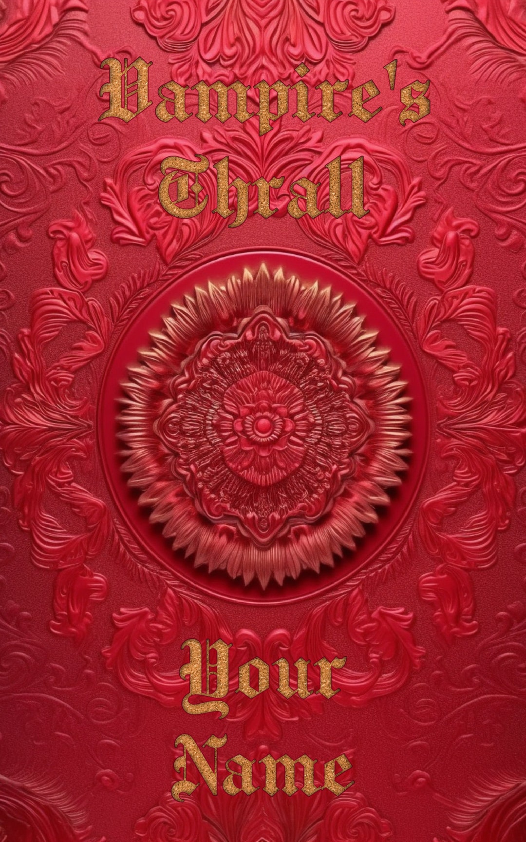 Horror/gothic/fantasy Fiction Novel Cover Art--vampire's Thrall--sized ...