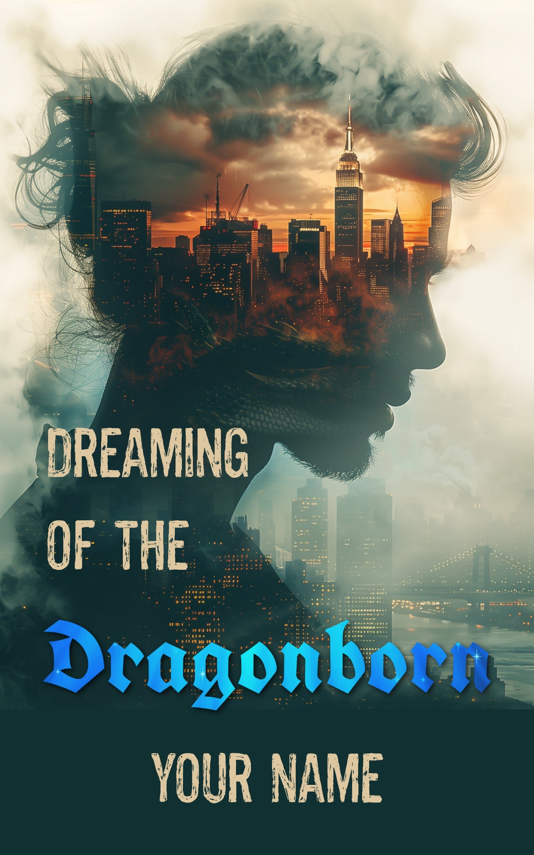 Fantasy/speculative Fiction/paranormal Novel Cover Art--dreaming of the ...