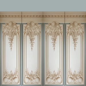 Dollhouse Wallpaper, Decorative Panels--jpg Files--instant Download - Etsy