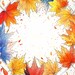 Five Autumn Sun Background/writing Digital Papers Instant Download - Etsy