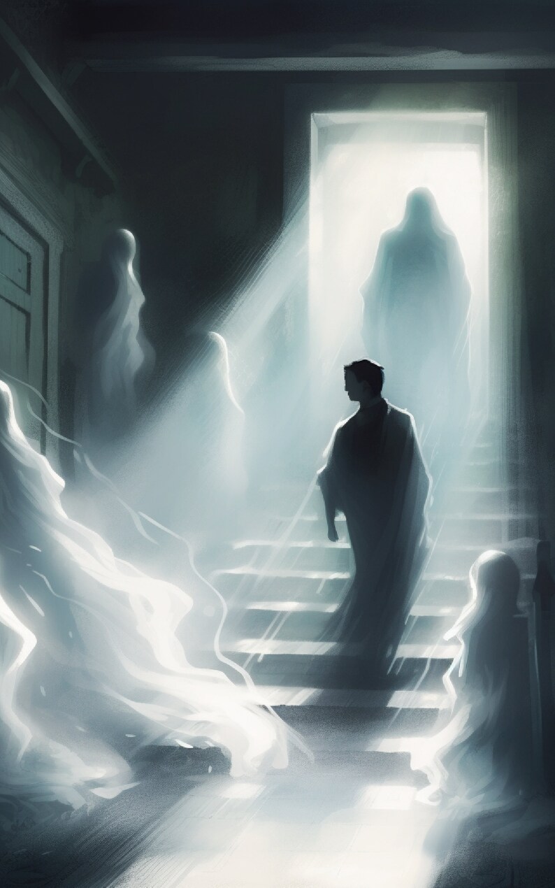 Paranormal/ya/supernatural Novel Cover Art--basement Full of Ghosts ...