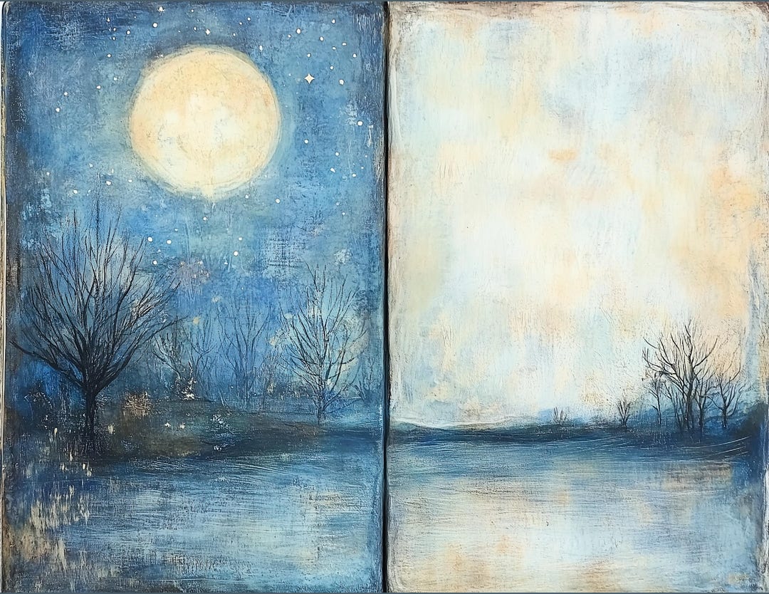 Dollar Pages--blue Landscape--300 DPI--10 Pages--5 Sheets - Etsy