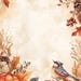 Five Retro Cute and Traditional Thanksgiving Background Papers - Etsy