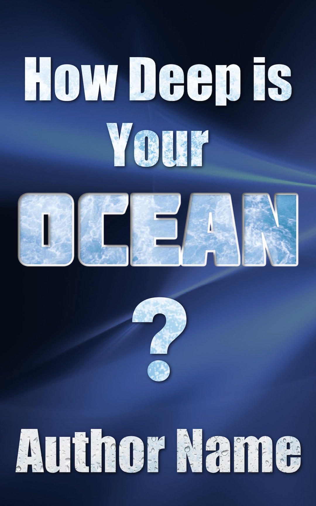 Fully Custom Word Art Text Only Book Cover for Kindle Title - Etsy