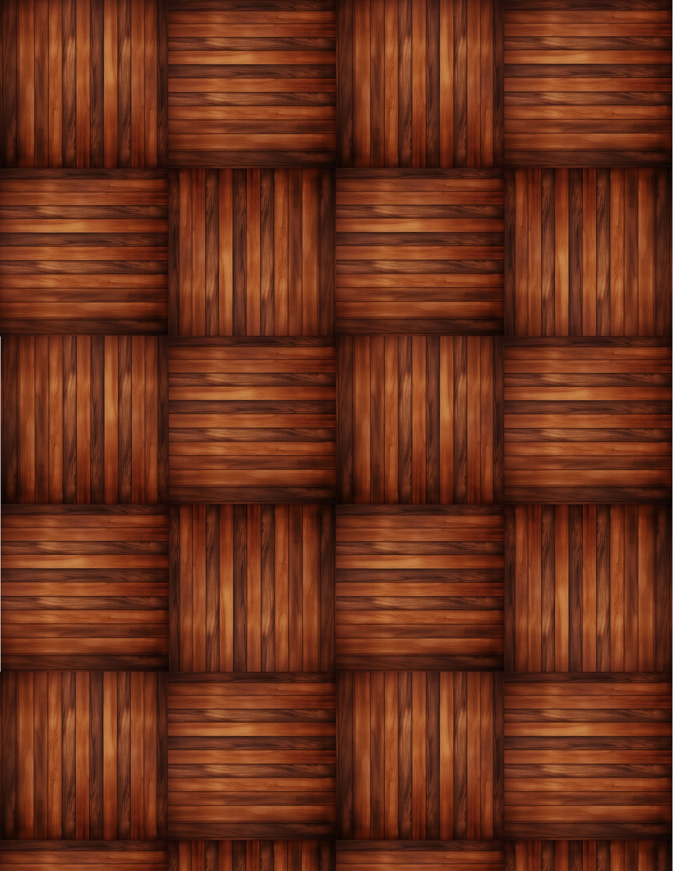 Printable Dollhouse Flooring Walnut Stain, Planks and Parquet--jpg ...