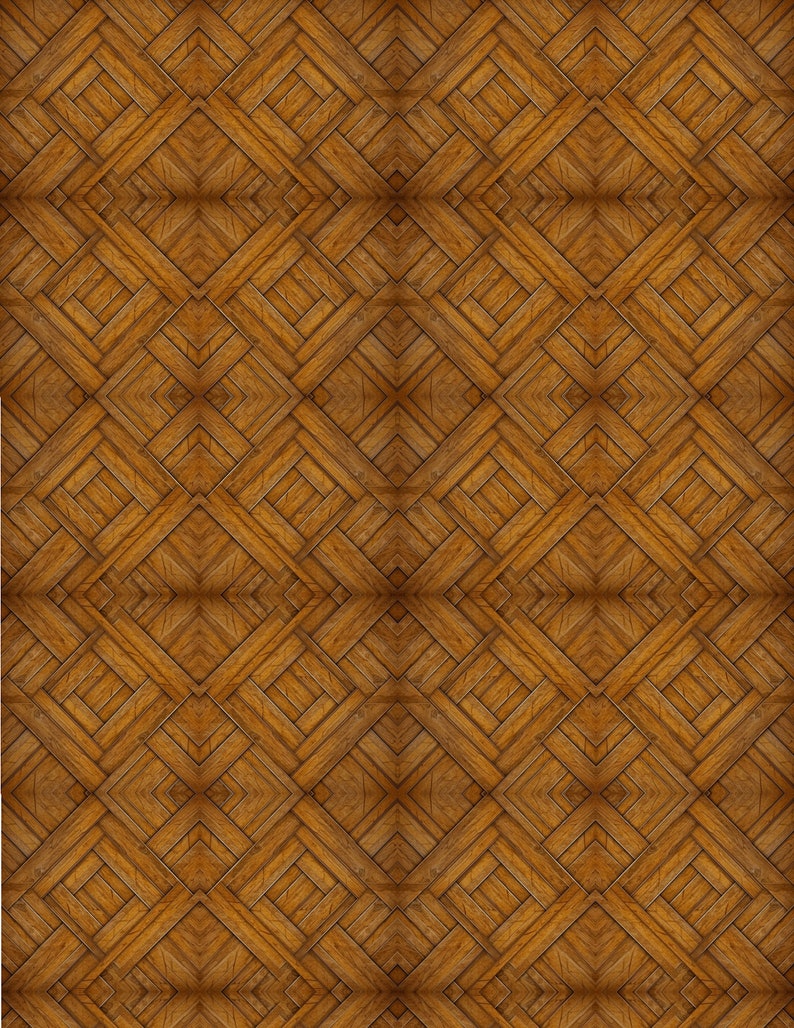 Printable Dollhouse Flooring Three Fancy Parquet Patterns--jpg--instant ...