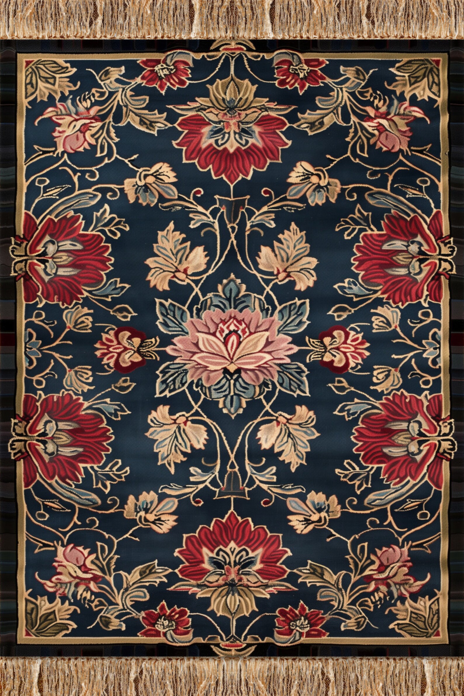 Four Victorian/oriental Type Area Rug Designs to Print, 4x6 - Etsy