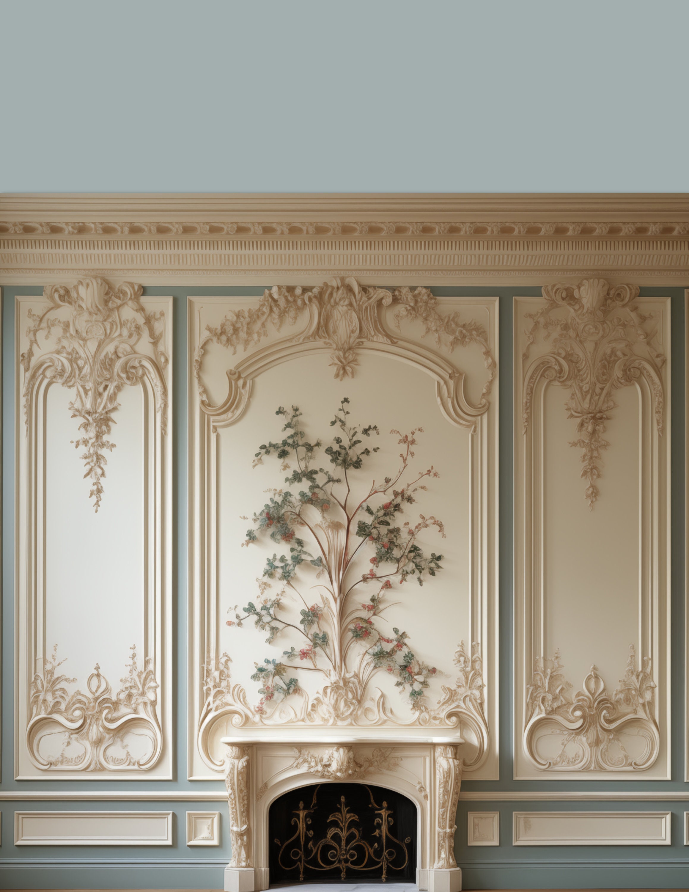 Dollhouse Wallpaper, Decorative Panels--jpg Files--instant Download - Etsy