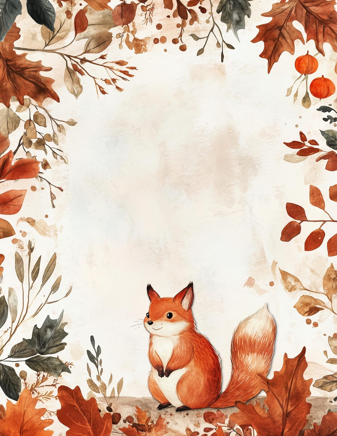 Five Retro Cute and Traditional Thanksgiving Background Papers - Etsy