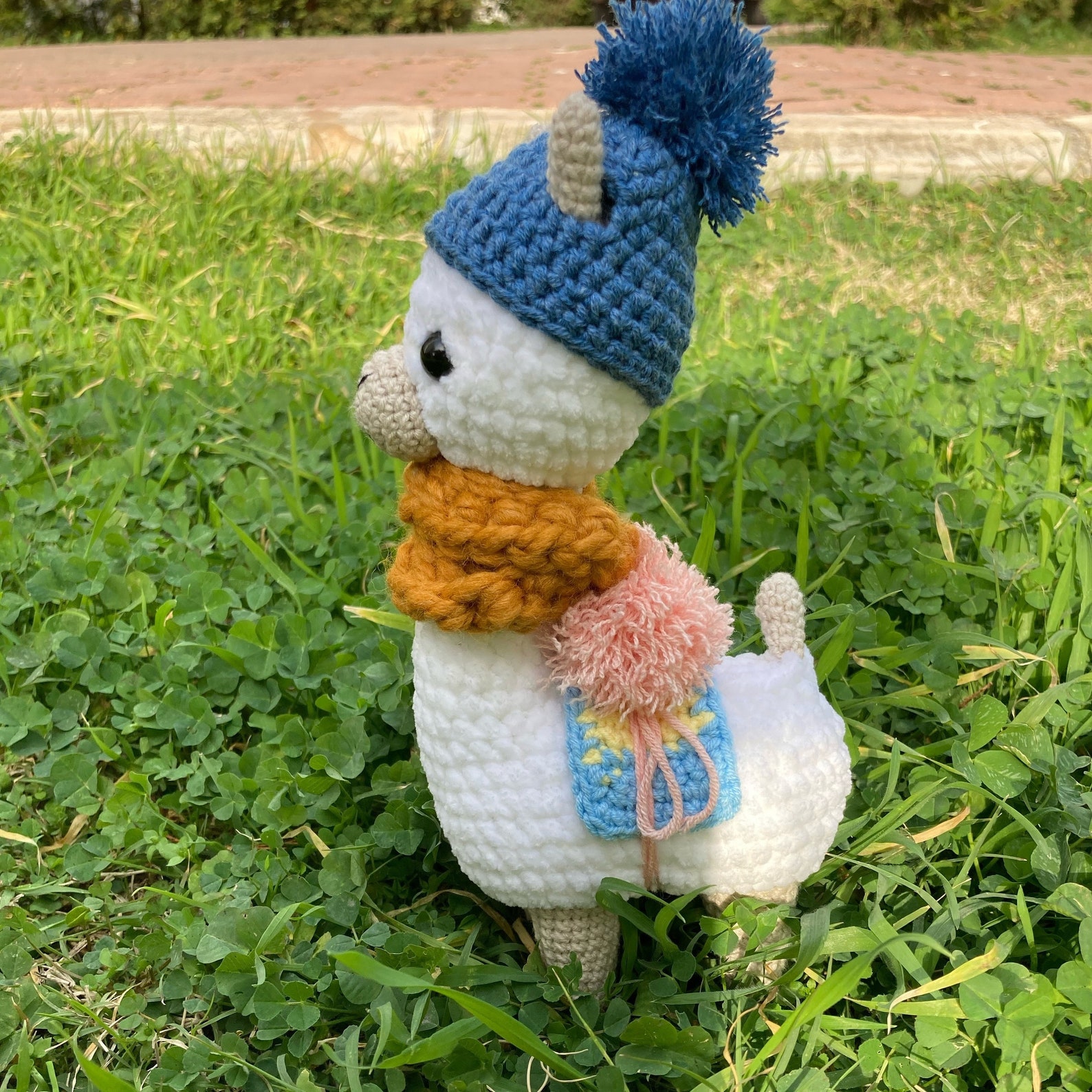 Alpaca Plush Toy, Crochet Lama, Amigurumi Toys, Soft Alpaca Toy ...