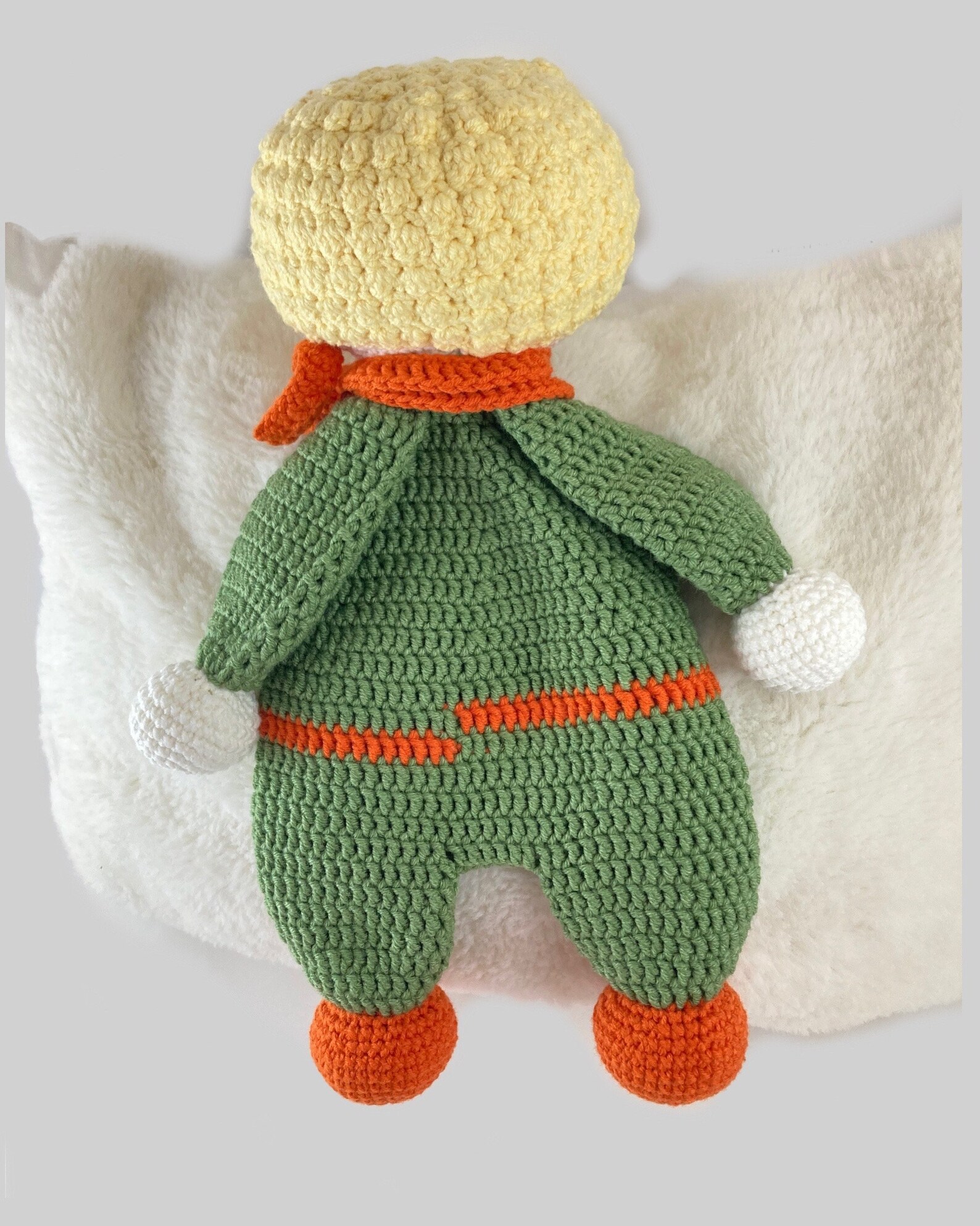 Little Prince Amigurumi Newborn Comforter Gift Crochet Fox - Etsy