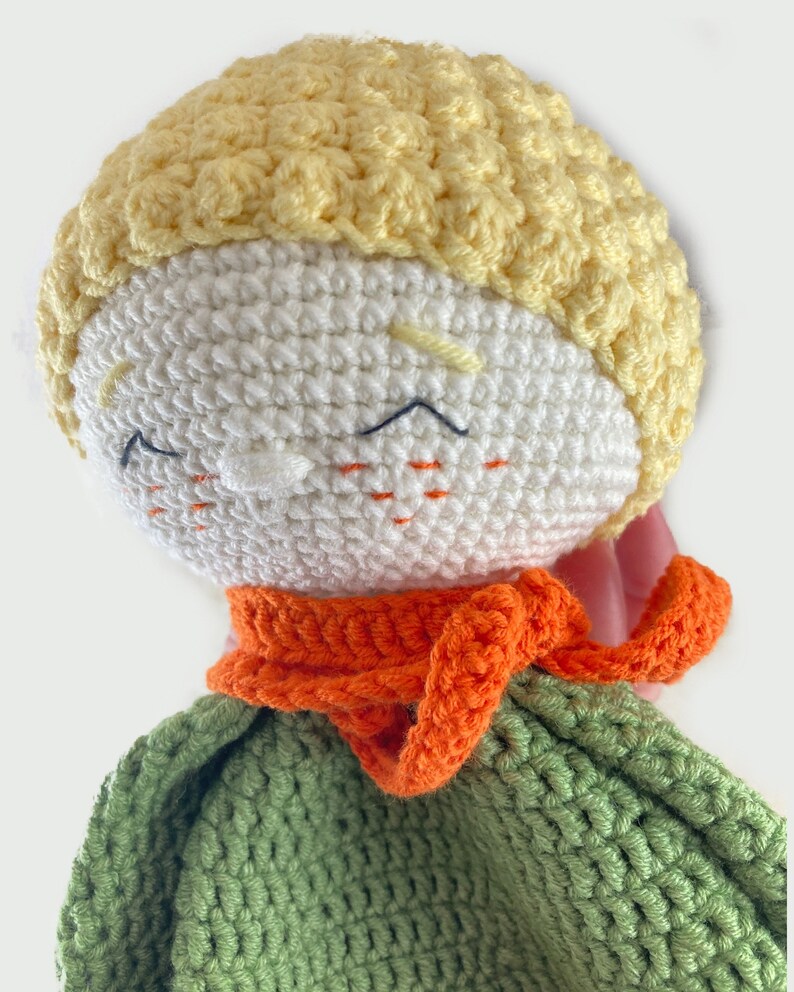 Little Prince Amigurumi Newborn Comforter Gift Crochet Fox - Etsy