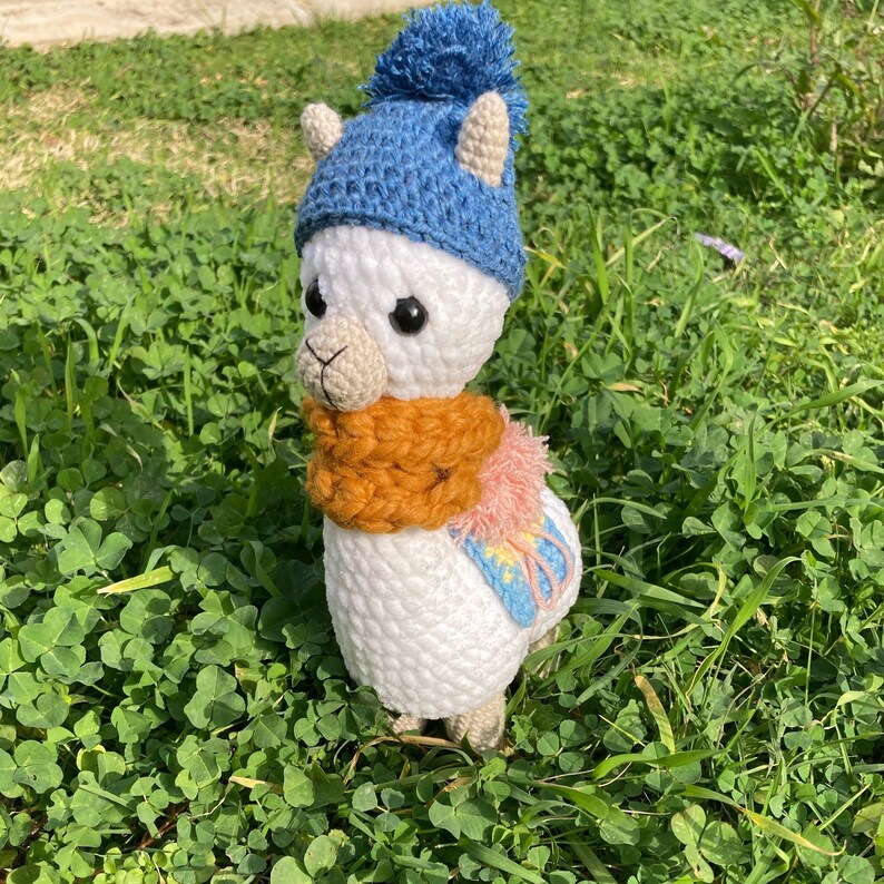 Alpaca Plush Toy Crochet Lama Amigurumi Toys Soft Alpaca - Etsy