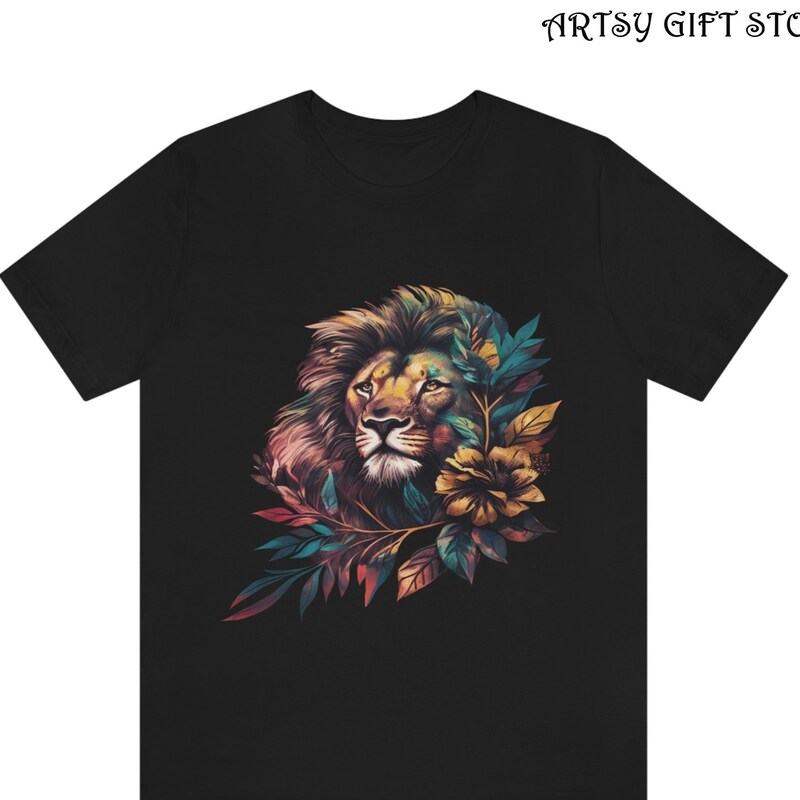 Lion T Shirt - Etsy