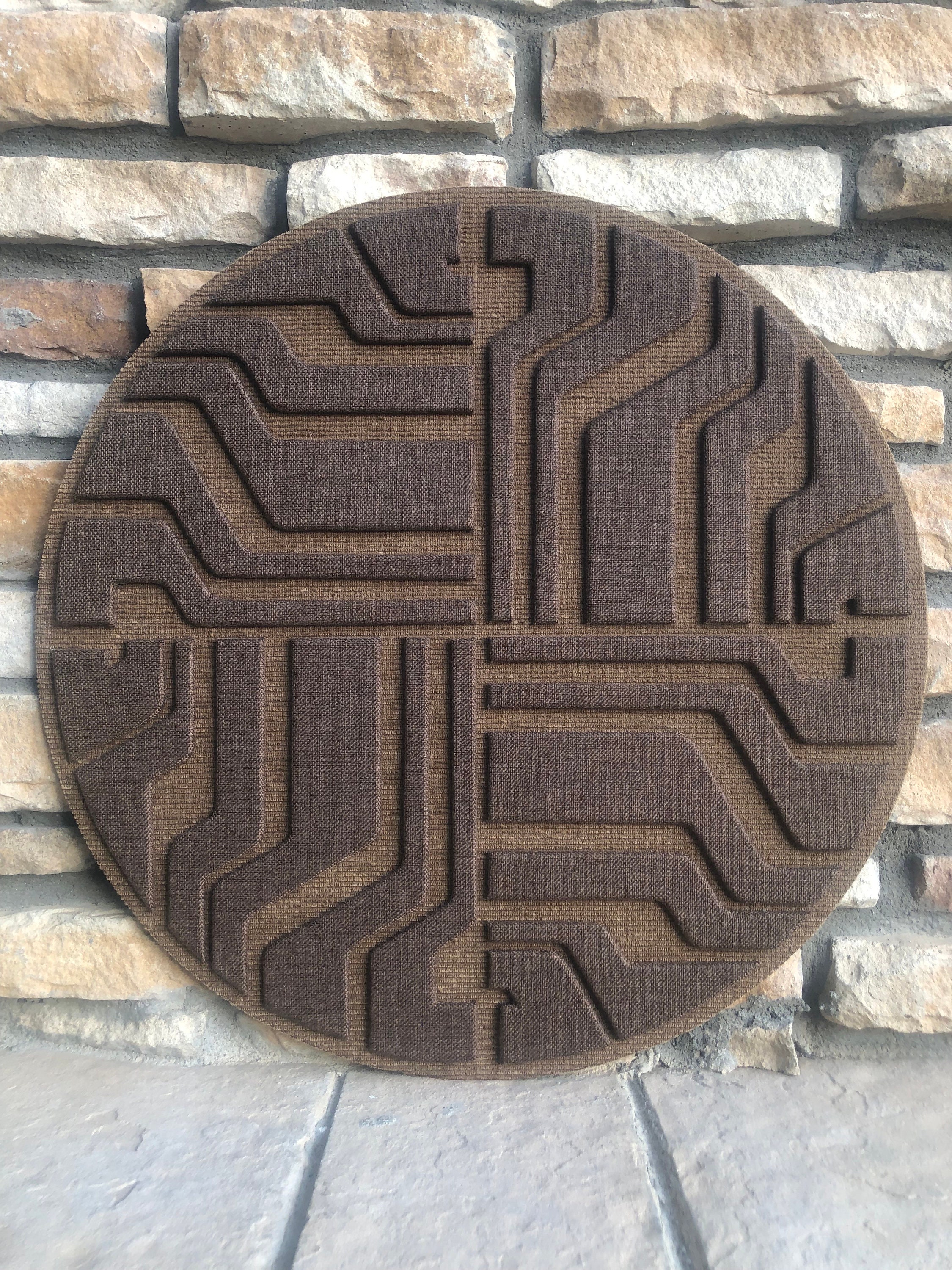 EPCOT HORIZONS Ride Prop Replica Futuristic 70s 80s Geometric Logo ...