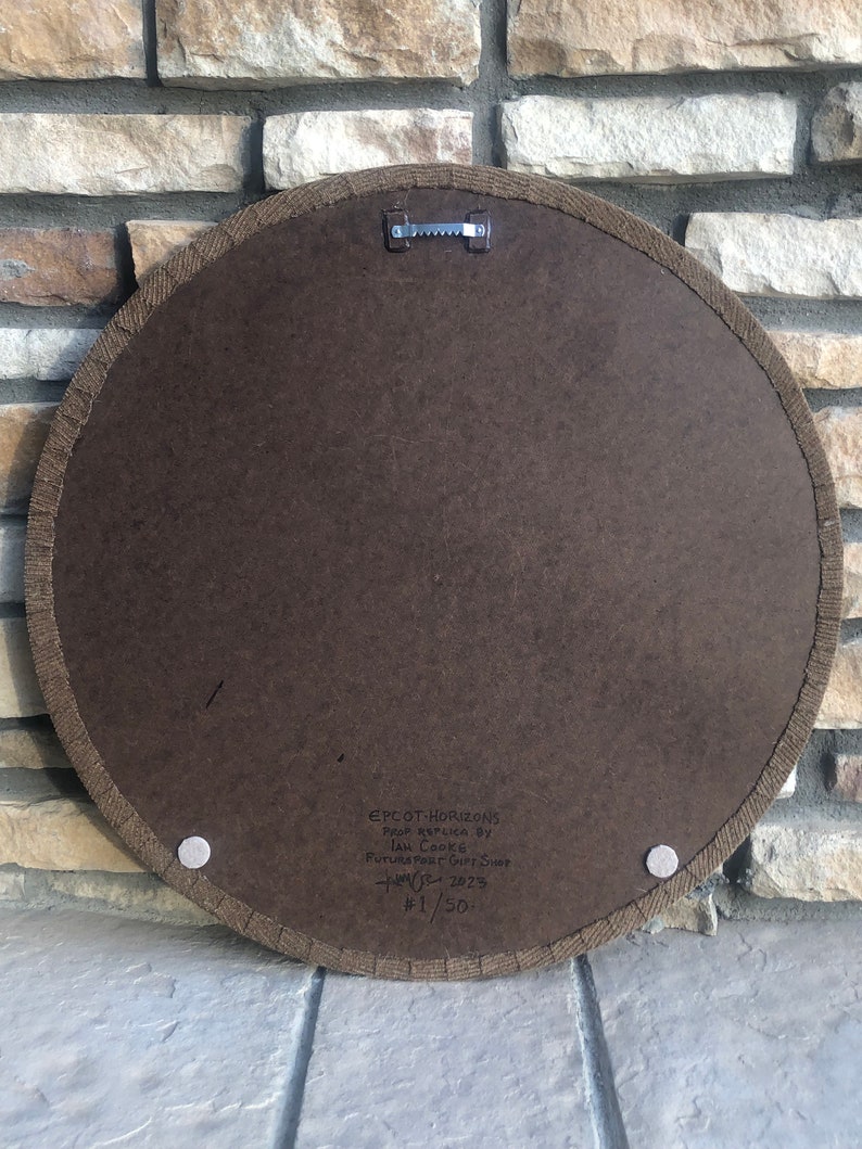 EPCOT HORIZONS Ride Prop Replica Futuristic 70s 80s Geometric Logo ...