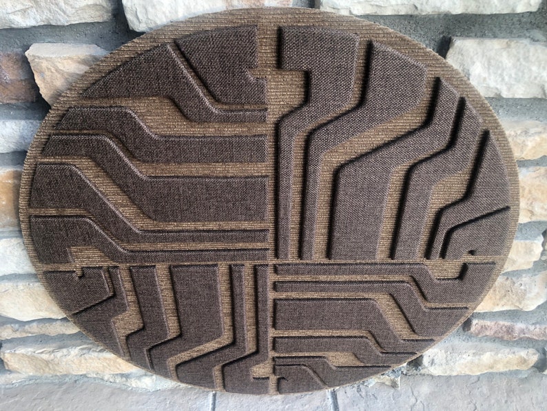 EPCOT HORIZONS Ride Prop Replica Futuristic 70s 80s Geometric Logo ...