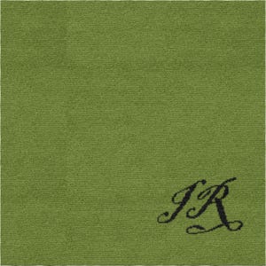 Solid Green Textured Rug – Modern Minimalist Hand-tufted Area Carpet ...