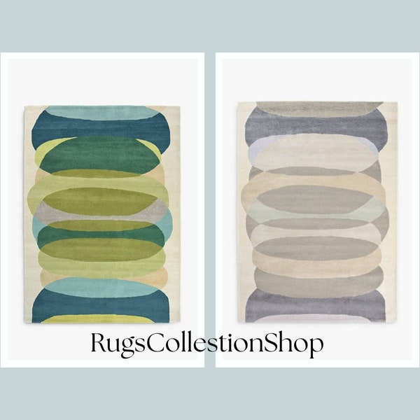 Green Area Rug - Etsy