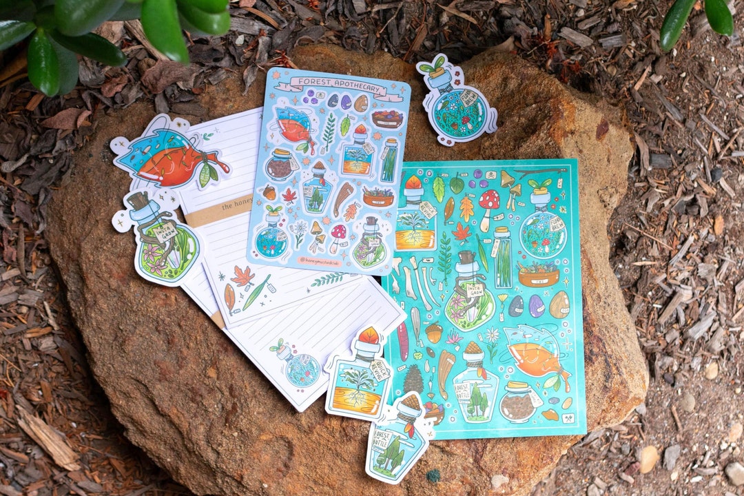 Forest Potions Collection Set | Magical Apothecary | Stationery & Art ...