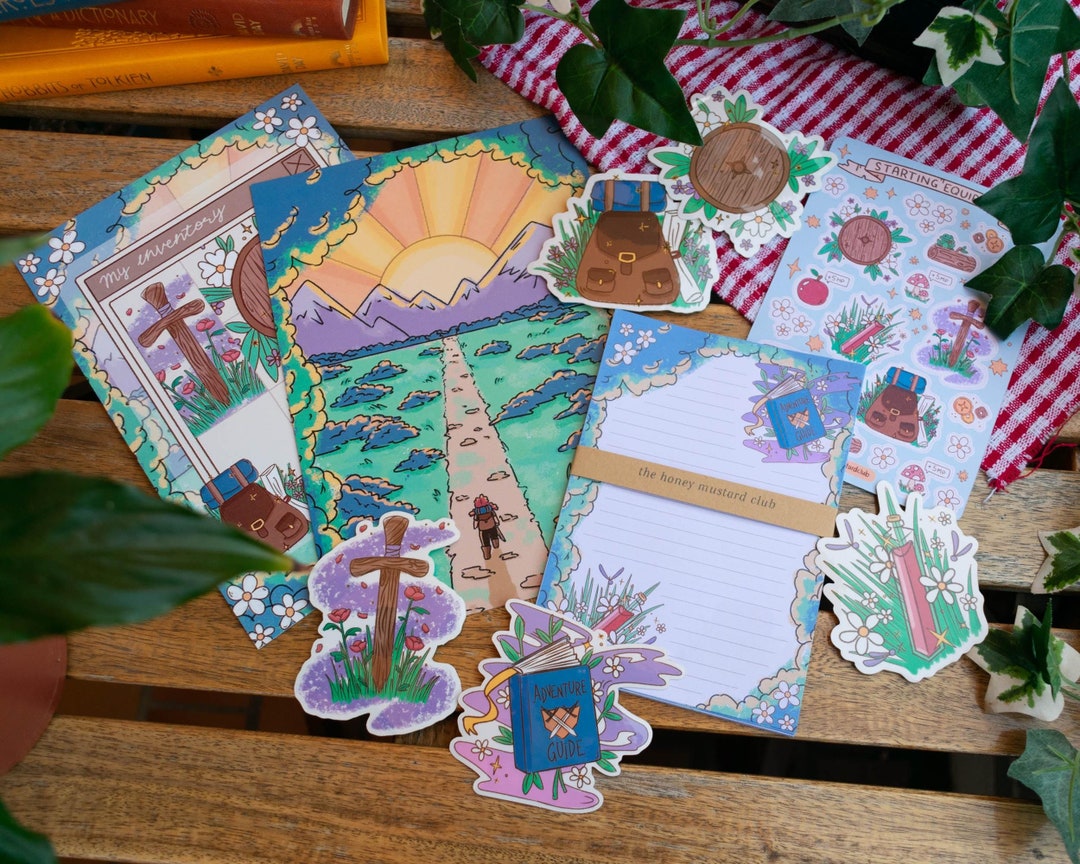Ready for an Adventure Collection Set | Fantasy RPG | Stationery & Art ...