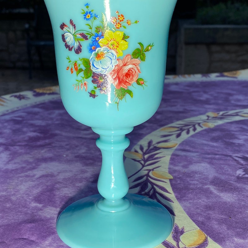 French Opaline Glass - Etsy