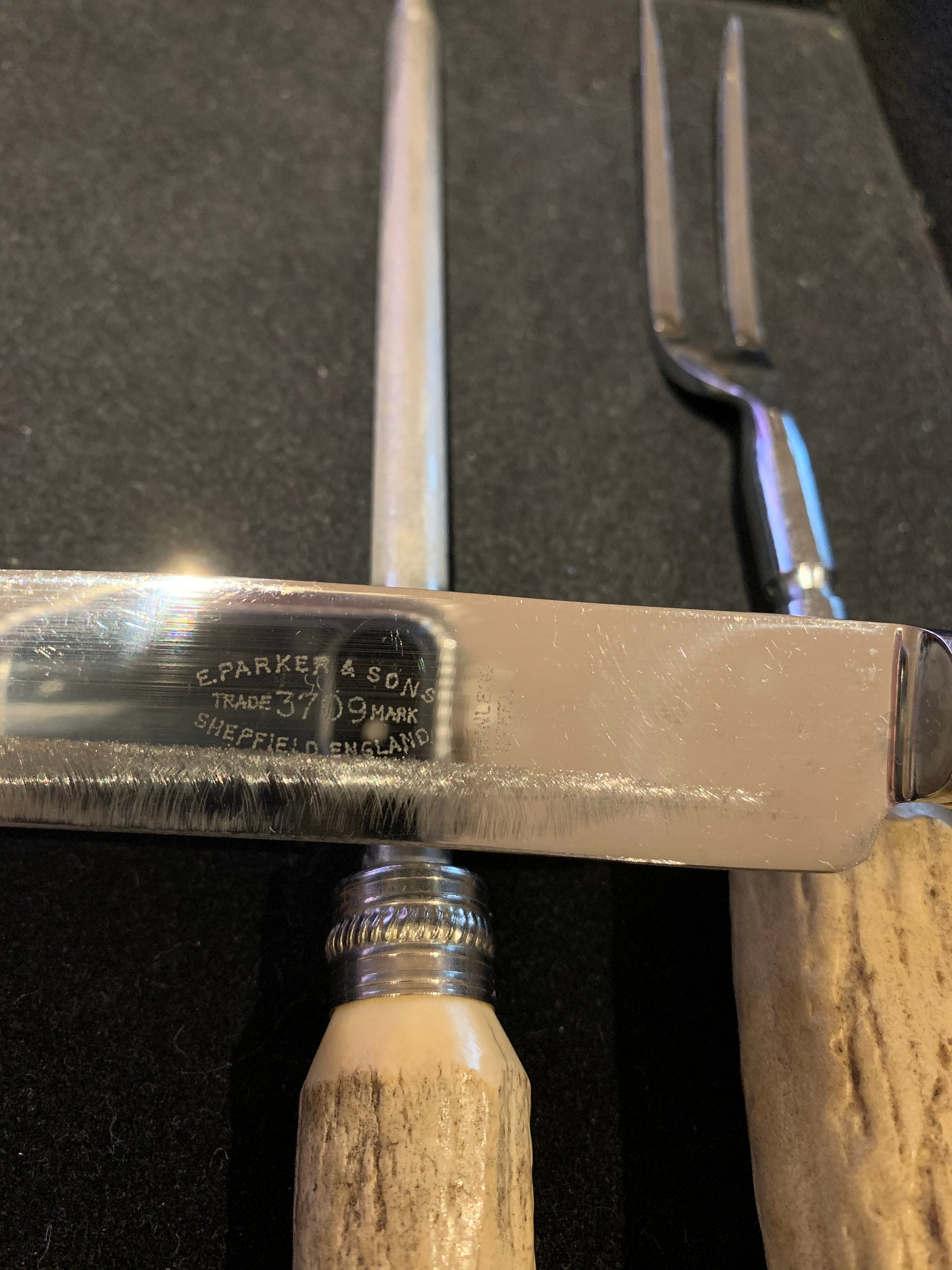 Vintage English Carving Set | Etsy