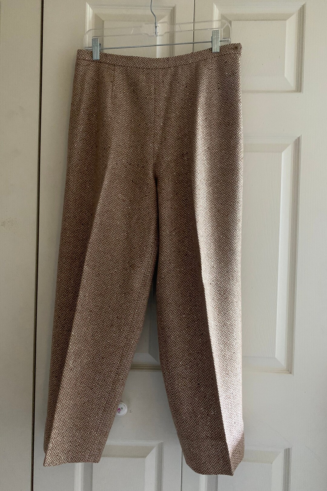 Vintage Talbots Wool Herringbone Tweed Trouser - Etsy