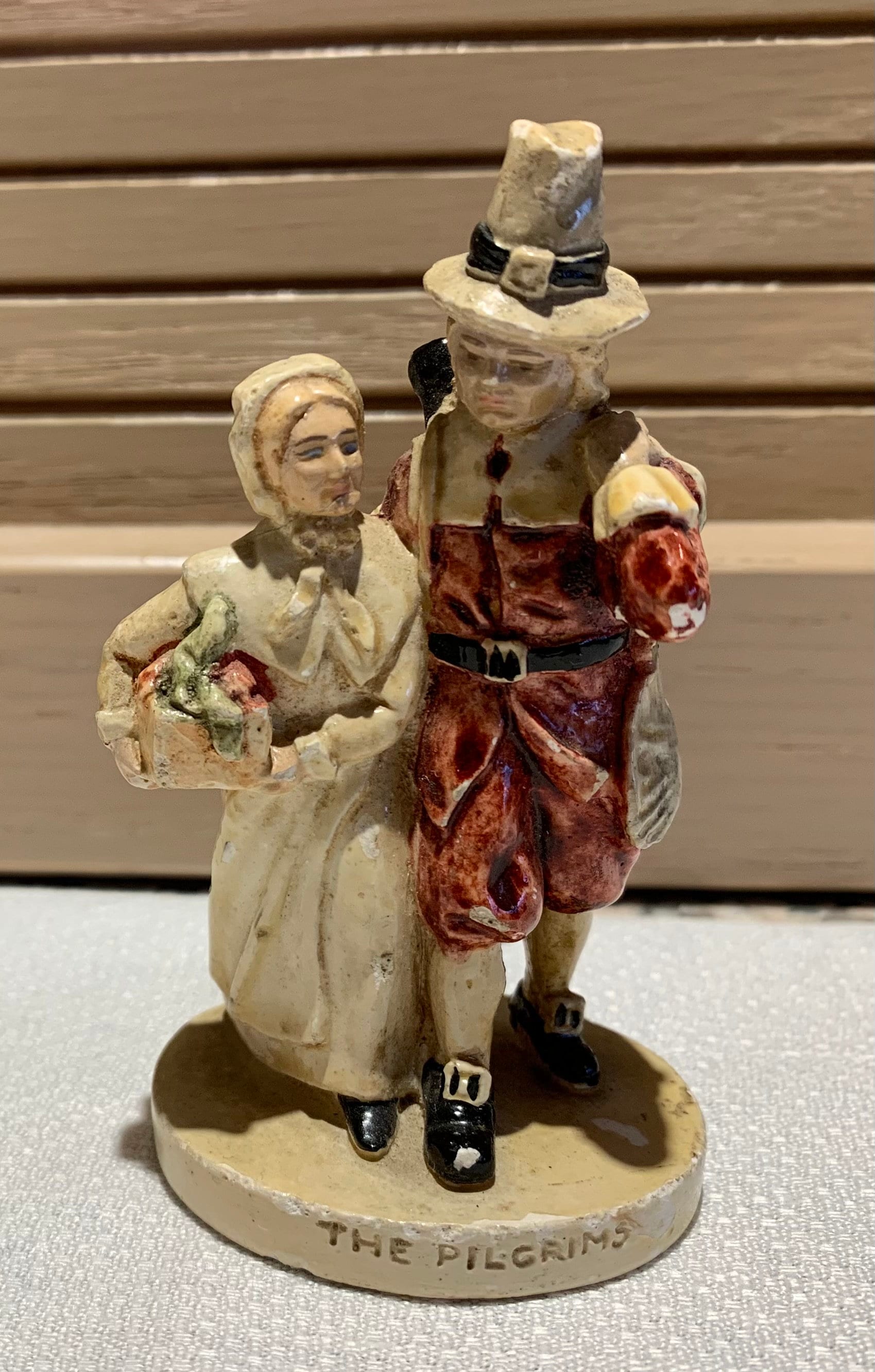 Vintage Sebastian Miniatures the Pilgrims - Etsy