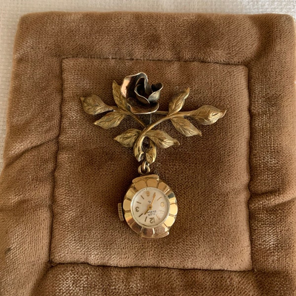 Antique Watch Pin - Etsy