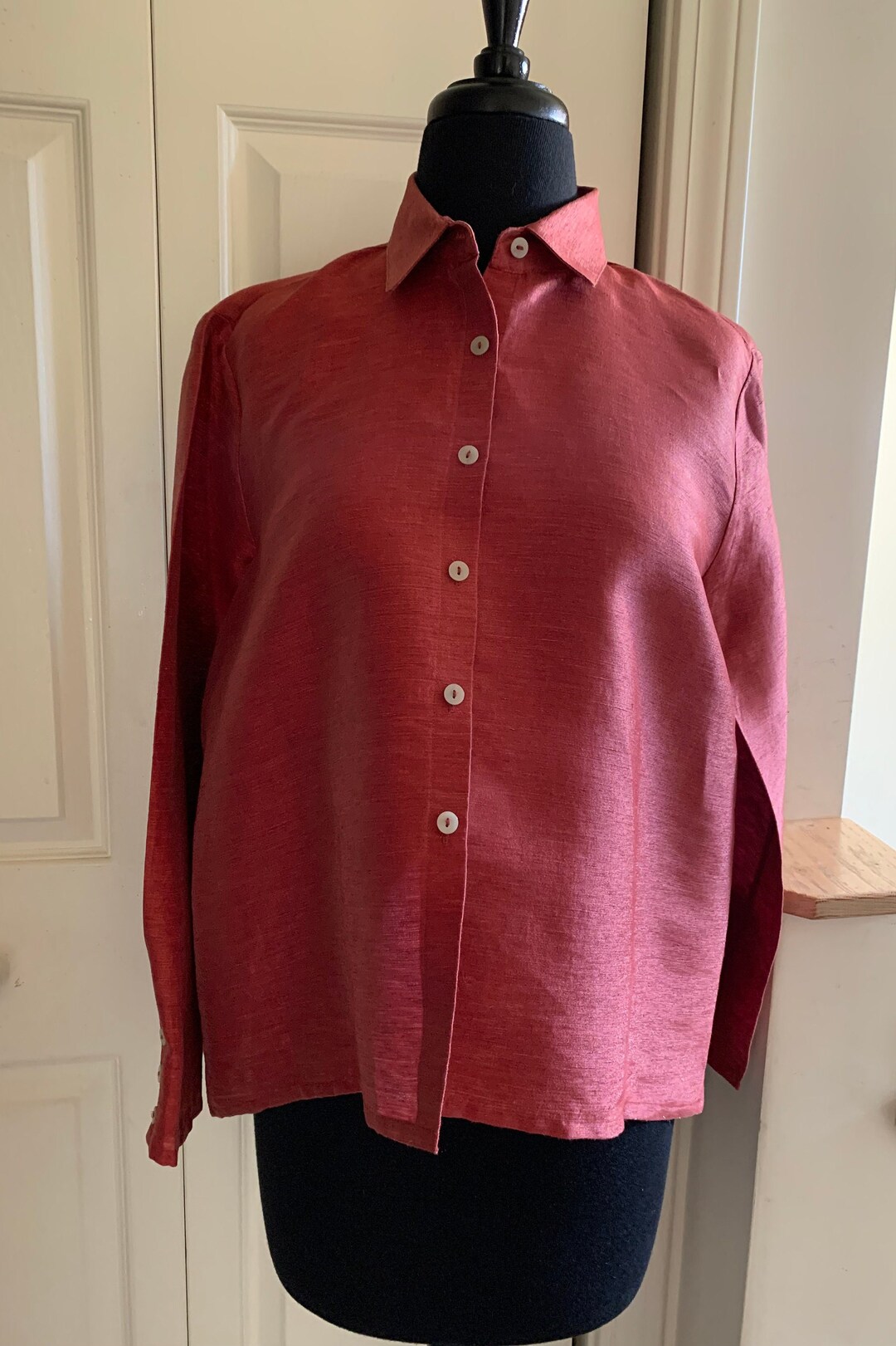 J. Jill Swing-back Shirt - Etsy