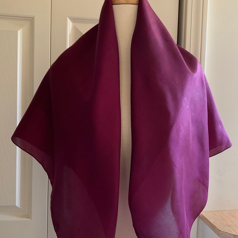 Plum Scarf - Etsy