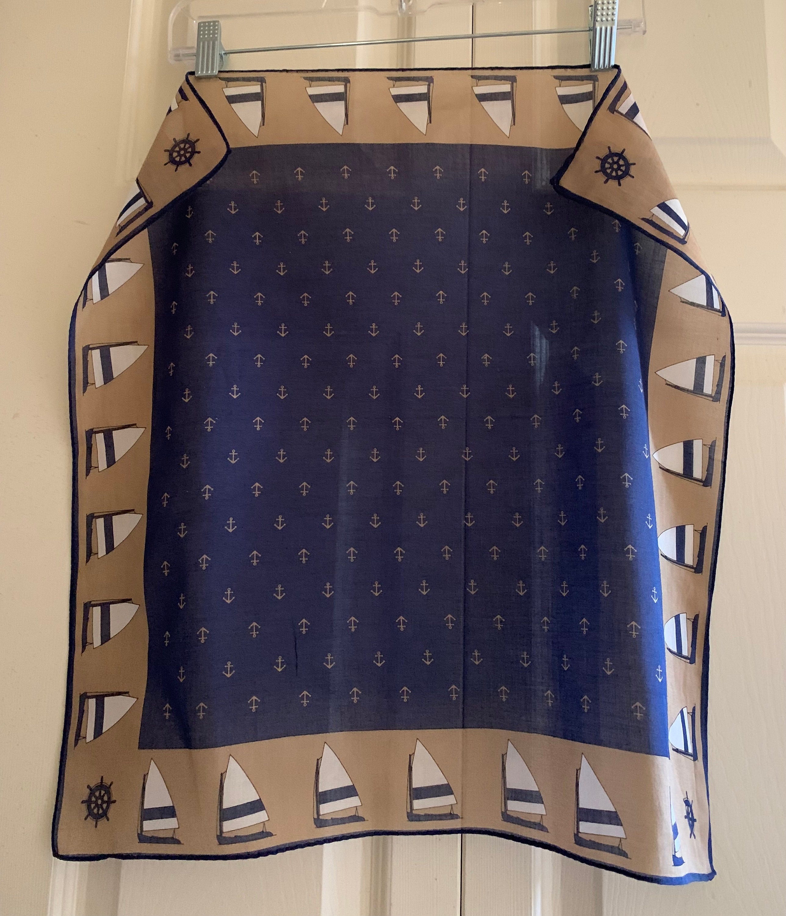 Vintage J. G. Hook Nautical Scarf - Etsy