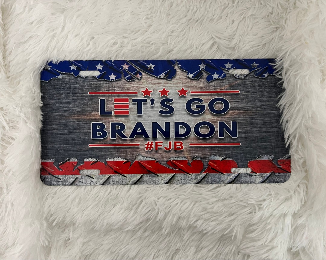 Let’s Go Brandon License Plate - Etsy