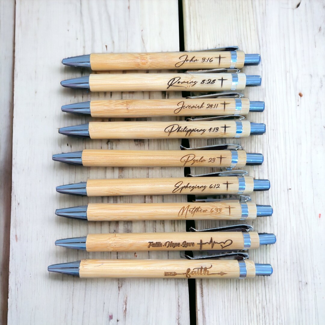 Faith Based Custom Pens - Etsy