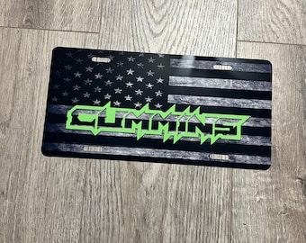 Cummins License Plate - Etsy