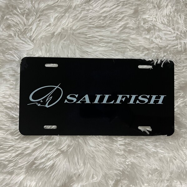 Boat License Plate - Etsy